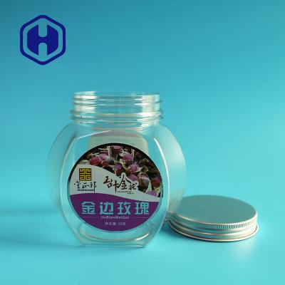 Cina Barattoli di plastica 12OZ dell'ANIMALE DOMESTICO asciutto profumato dei fiori dello speciale con la copertura di alluminio in vendita