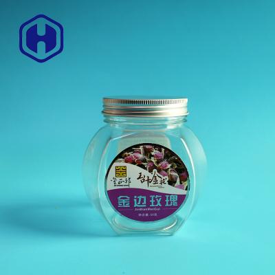 Cina Barattoli di plastica 12OZ dell'ANIMALE DOMESTICO asciutto profumato dei fiori dello speciale con la copertura di alluminio in vendita