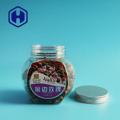 Cina Barattoli di plastica 12OZ dell'ANIMALE DOMESTICO asciutto profumato dei fiori dello speciale con la copertura di alluminio in vendita
