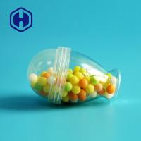 China Cute 140ml Bpa Free Airtight Plastic Packaging Jar Children Baby Food Egg Shape for sale
