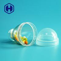 China Cute 140ml Bpa Free Airtight Plastic Packaging Jar Children Baby Food Egg Shape for sale