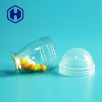 China Cute 140ml Bpa Free Airtight Plastic Packaging Jar Children Baby Food Egg Shape for sale