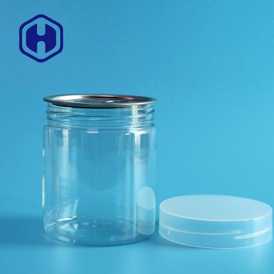 중국 300# 380 밀리람베르트는 스크루 Lid 96 밀리미터 높이로 육포 과일 PET 플라스틱 캔을 말렸습니다 판매용