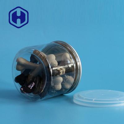 Cina La lattina di plastica PET trasparente con facile fine aperto per la salsa e le spezie alimentari secche in vendita