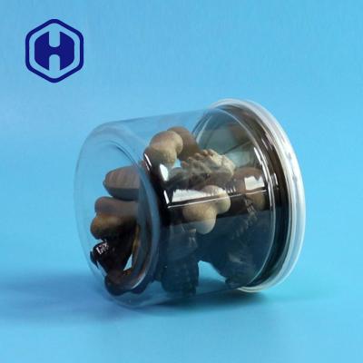 Cina La lattina di plastica PET trasparente con facile fine aperto per la salsa e le spezie alimentari secche in vendita