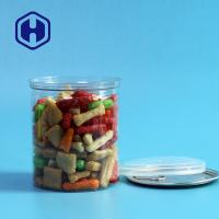 China Transparent Leak Proof PET Can with Easy Open End 62.5mm 99mm for Dry Food for sale