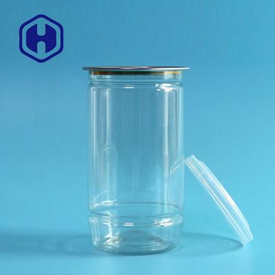 중국 식품 소스와 향신료 포장용 투명한 PET 캔 판매용
