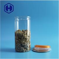 China 401# 1380ml Durable PET Can for Packaging Customizable Clear Plastic for sale