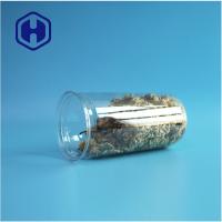 China 401# 1380ml Durable PET Can for Packaging Customizable Clear Plastic for sale