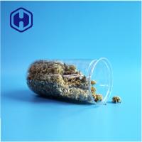 China 401# 1380ml Durable PET Can for Packaging Customizable Clear Plastic for sale