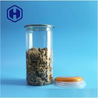 China 401# 1380ml Durable PET Can for Packaging Customizable Clear Plastic for sale