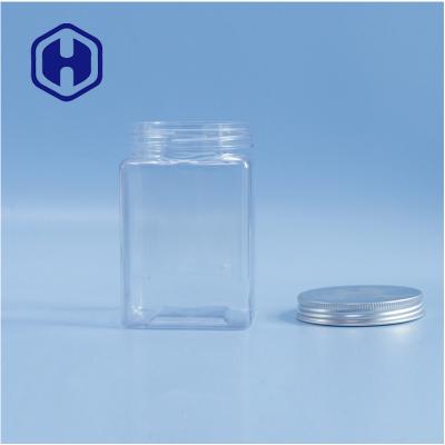 Chine Screws Botls Fasterners Square Packaging PET Plastic Storage Jars With Lids Handle à vendre