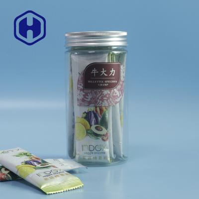 Chine High Round Eco Friendly Food Grade Straight Sided Thick Plastic Packaging Jar à vendre