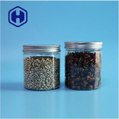 Chine Wholesale Packaging Snacks 12.8 Oz Spice Nuts Peanut Butter PET Plastic Round Jar à vendre