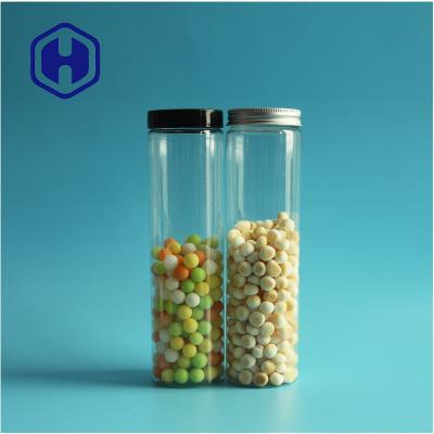Chine Canned Mini Long Chocolate Candy Biscuits Bars Plastic PET Sea Food Packaging Jar à vendre