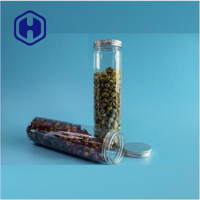 Chine Clear Food Grade Empty Customize Candy OEM ODM Plastic Jar With Round Cover à vendre