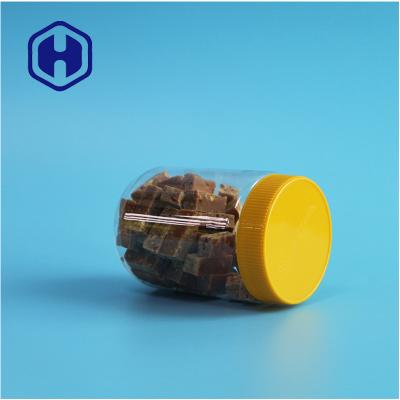 Cina Imballaggio in plastica a prova di perdite Bpa-free Round Bpa-free Bottiglie di burro di arachidi con coperchio in vendita