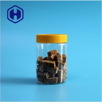 Cina Imballaggio in plastica a prova di perdite Bpa-free Round Bpa-free Bottiglie di burro di arachidi con coperchio in vendita