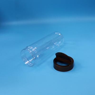 중국 식품 등급 PET 용기 및 뚜?? 투명한 몸체에 향신료 뚜?? 가 있는 플라스틱 포장 용기 판매용