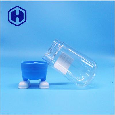 China 55mm Cuello Finish Jarrón de plástico de grado alimenticio transparente para la solución de la organización en venta