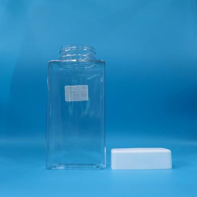 중국 투명한 정사각형 모양의 플라스틱 음식 그릇과 2028ml 물 용량으로 누드리스 컬렉션을 정리하십시오. 판매용