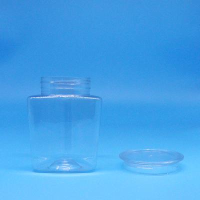 China Custom Design Dreieck Form Plastik Süßigkeiten Glas mit guter Qualität zu verkaufen