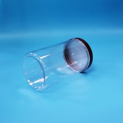 중국 로고가 있는 둥근 모양의 플라스틱 포장 용기 혁신형 또는 인쇄 방법을 개발 판매용