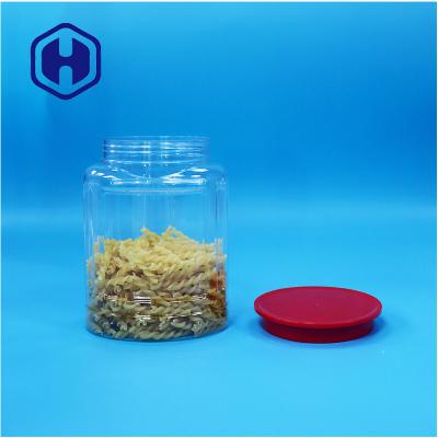 중국 타원형 투명한 플라스틱 견과류 사탕 고추 쿠키 아기 음식 잔 나사 상단 뚜?? 판매용