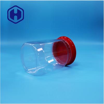 China Custom Design Plastic Storage Jar Schroefdeksel voor uw vereisten Maximale temperatuur onder de 40 C Te koop
