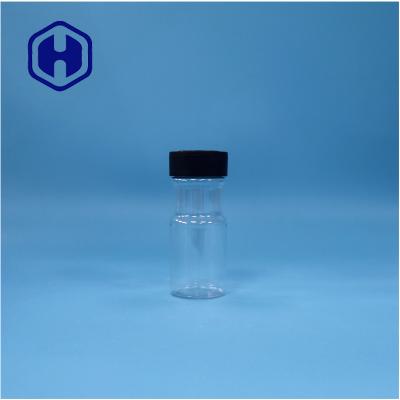 China Clear Plastic Spice Salt Black Pepper Powder Chopped Parsley Jar Flip Top Cap for sale