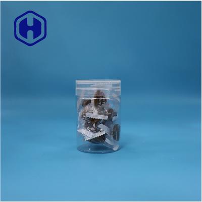 중국 둥근 모양 선명한 플라스틱 PET 달콤한 과자 견과류 고추 잔 평면 나사 상단 뚜?? 판매용