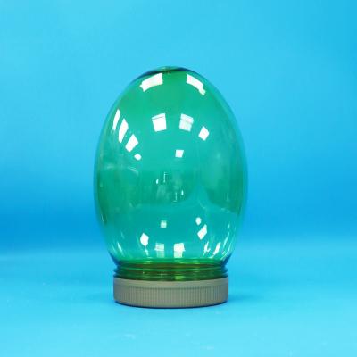 중국 투명한 독특한 모양 플라스틱 PET 식품 등급 견과류 피스타지 상자 나선 뚜?? 판매용