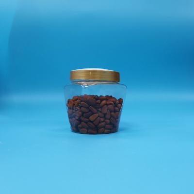 중국 플라스틱 PET 식품 등급 넓은 입 투명한 쿠키 감자 잔 판매용