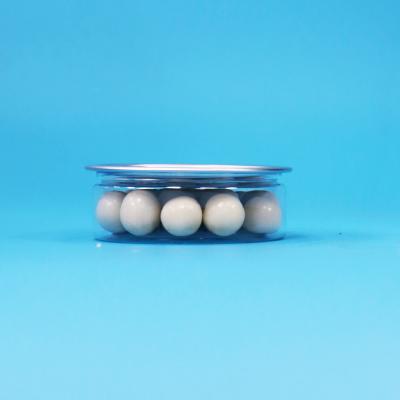 중국 틴 쉬운 오픈 엔드 둥근 플라스틱 PET 캔 식품 과자 쿠키 간식 포장 판매용