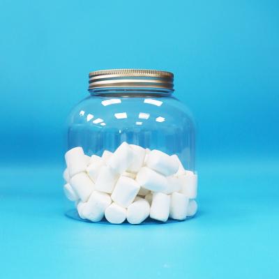 중국 알루미늄 나사 뚜?? 선명한 플라스틱 PET 둥근 과자 견과류 일일 식품 병 환경 친화적 판매용