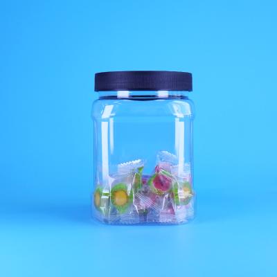 China BPA Free Custom Design Leak Proof PET Jar for Food Storage and Plastic Packaging for sale