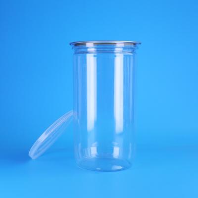 China Food Grade Customizable Transparent Jars For Chocolate Dried Berries Seeds Leakproof for sale