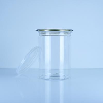 China Premium Clear PET Cans For Cheesecake Baklava Dessert Packaging Food Safe Durable for sale