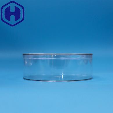 China Transparent PET Plastic Candy Cookies Nuts Containers Boxes Clear Lids Food Grade for sale
