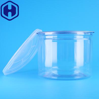 China 100% Airtight Food Grade PET Plastic Jar with Easy Open Lid for Dried Fruits and Nuts Packaging for sale