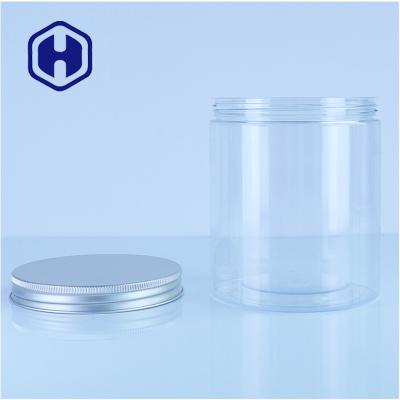 China Food Safe Clear Round Jar Perfect Storage For Chocolate Chunks Candy Mini Cakes for sale