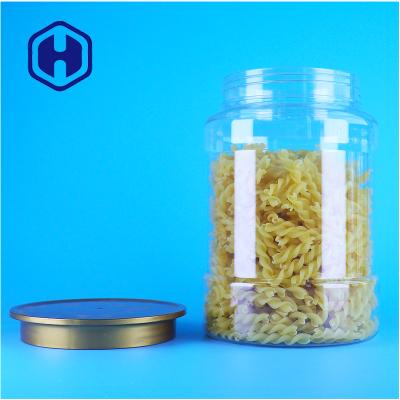 China Best Food Grade Screw Lid Clear Plastic Dessert Dry Food Custom Storage Container for sale