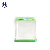 China 2800ml IML Plastic Container with Handle - 190x190x124mm Food Grade PP Storage Tub for Cookies & Snacks for sale