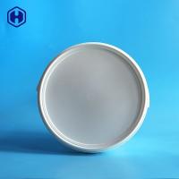 China White 5000ml IML Plastic Bucket with Handle - ø224mm x 196mm Food Grade Container for sale