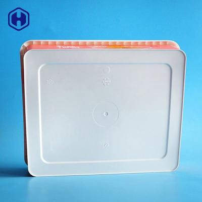 China Wedding Gift Plastic Square Box Container Food Safe Aesthetic Feeling for sale
