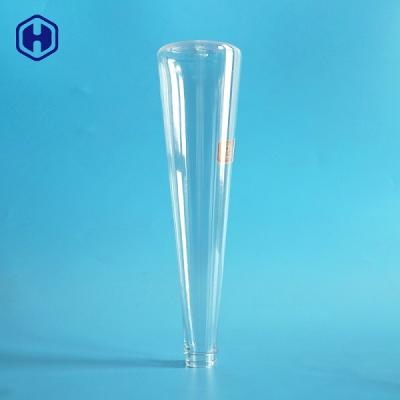 China PET Transparent Empty Sauce PET Bottle Pagoda Shape 264MM Height for sale