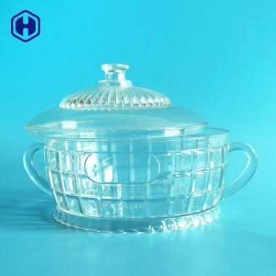 China 45oz Birthday Gift Plastic Food Storage Jars Transparent Clear Cylinder Container for sale