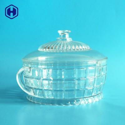 China 45oz Birthday Gift Plastic Food Storage Jars Transparent Clear Cylinder Container for sale
