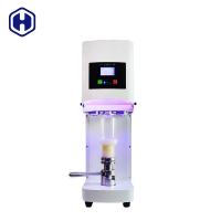 China Electric Plastic Soda Can Sealing Machine 45-100mm Diameter 10-30 Cans/Min Semi-Automatic for sale