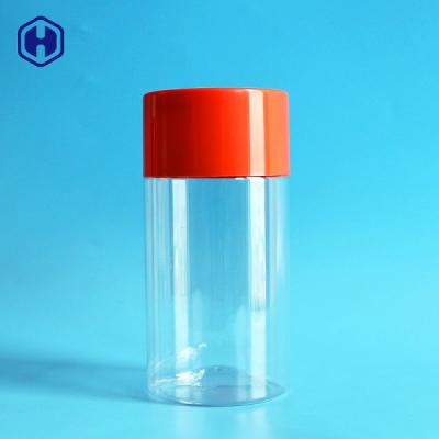 Stackable Round Wide Mouth Plastic Jars Home Kitchen Use Space Saving